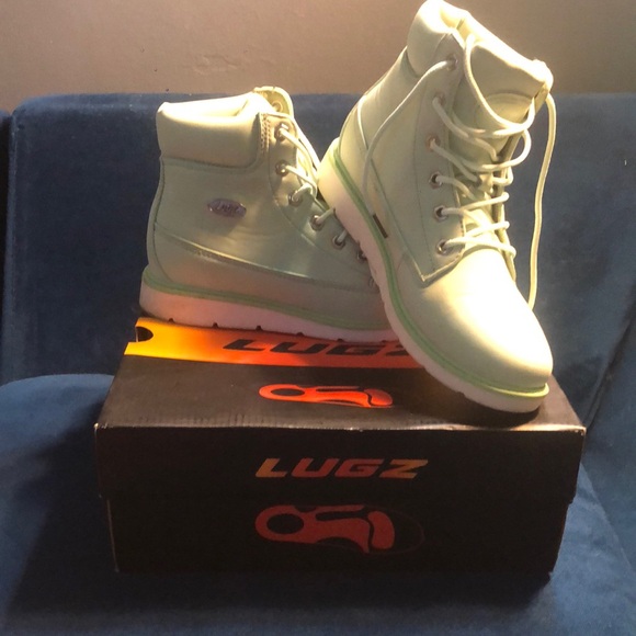 Lugz | Shoes | Lugz Light Green Boots | Poshmark